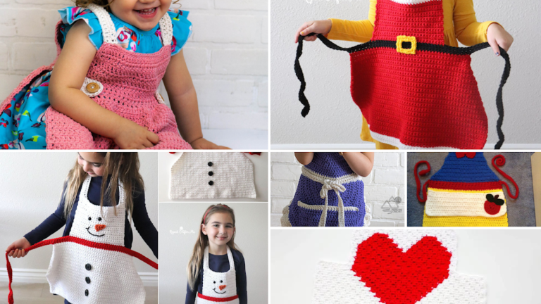 Free Gingerbread Man Apron Crochet Pattern - MyFavoritePatterns