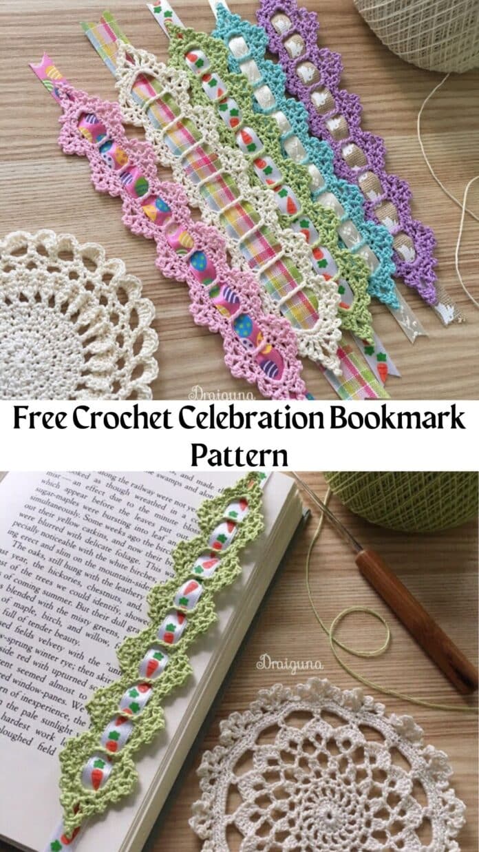 30 Free Crochet Bookmark Patterns for Book Lovers - MyFavoritePatterns
