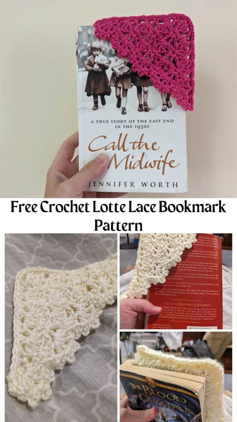 30 Free Crochet Bookmark Patterns for Book Lovers - MyFavoritePatterns