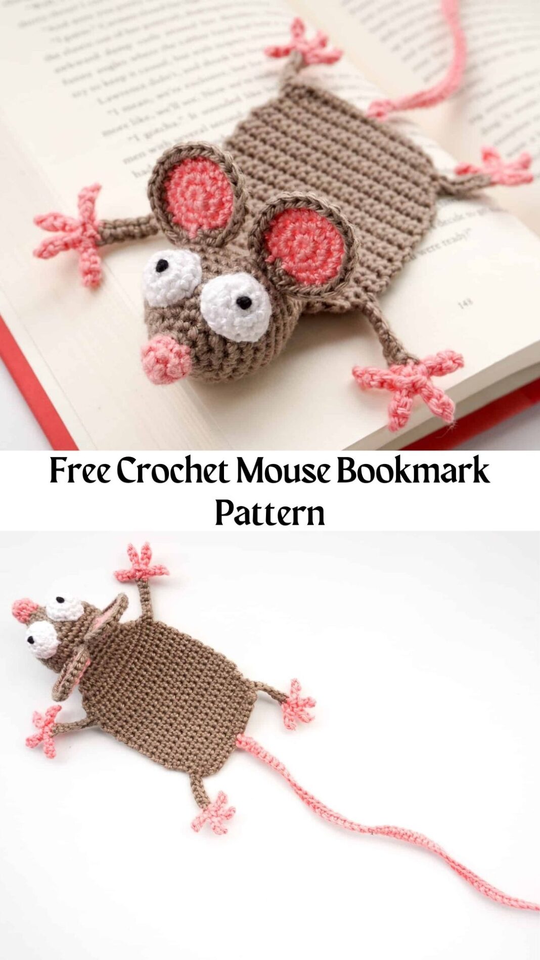 30 Free Crochet Bookmark Patterns for Book Lovers - MyFavoritePatterns