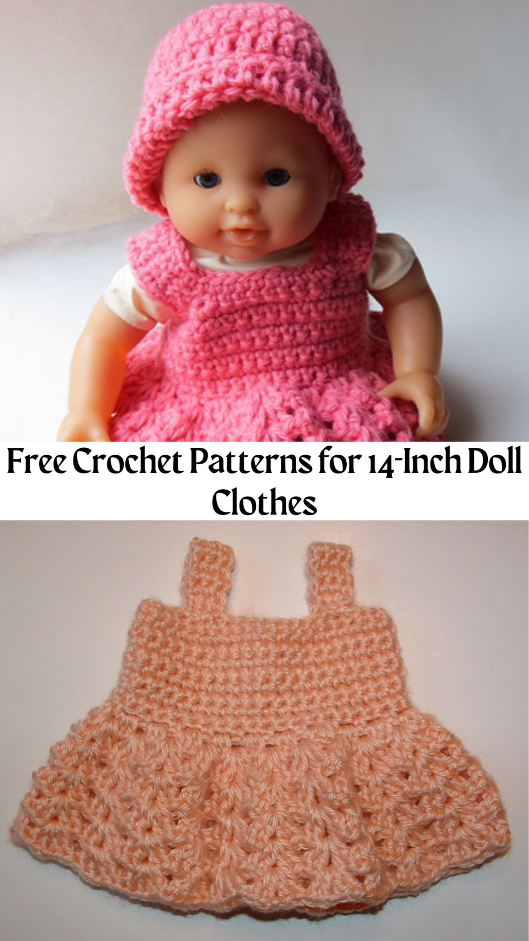 14 Inch Doll Clothes Crochet Patterns Free - MyFavoritePatterns