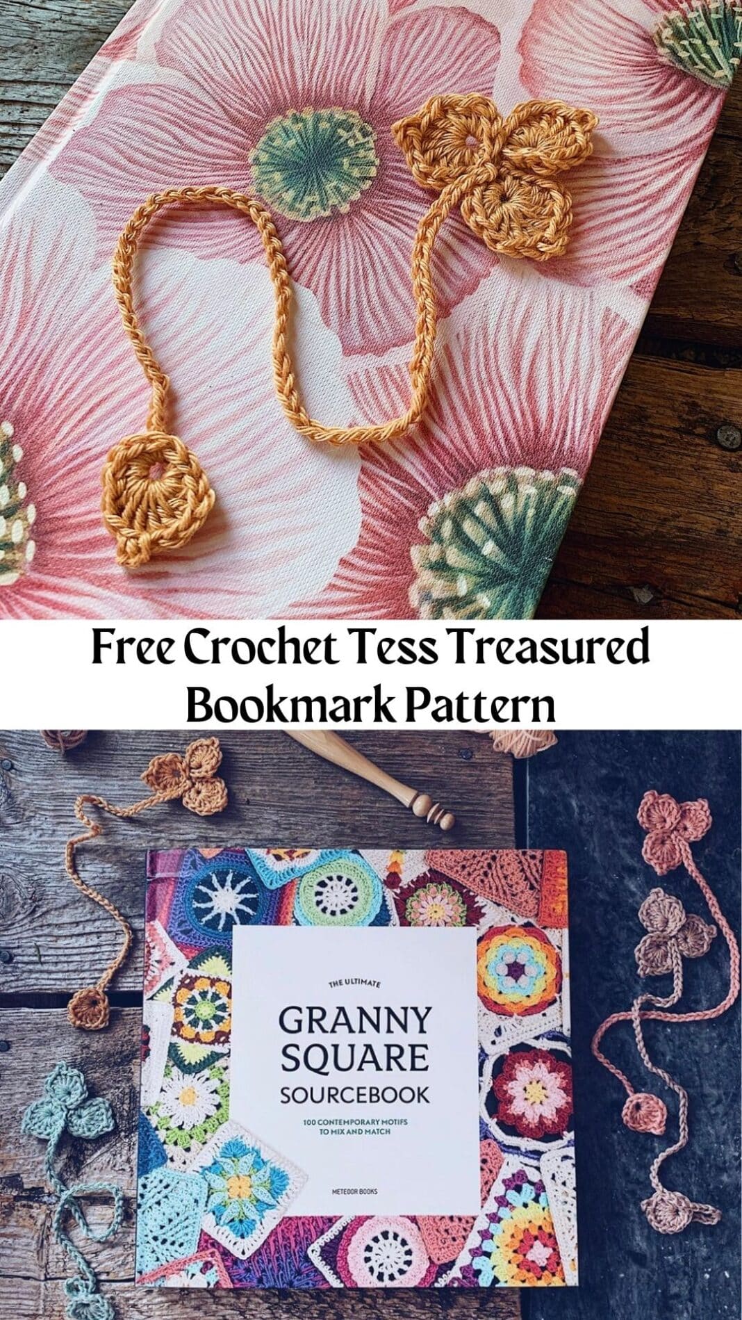 30 Free Crochet Bookmark Patterns for Book Lovers - MyFavoritePatterns