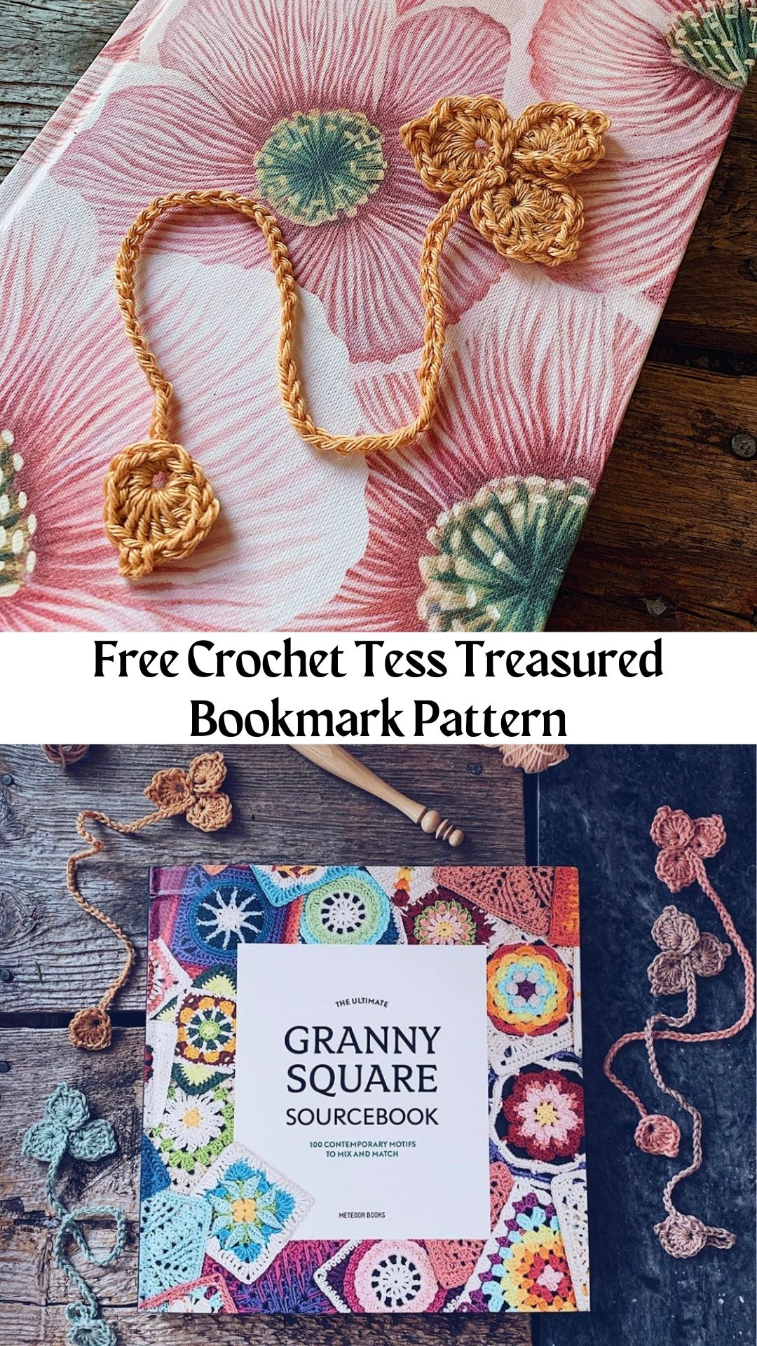 30 Free Crochet Bookmark Patterns for Book Lovers - MyFavoritePatterns