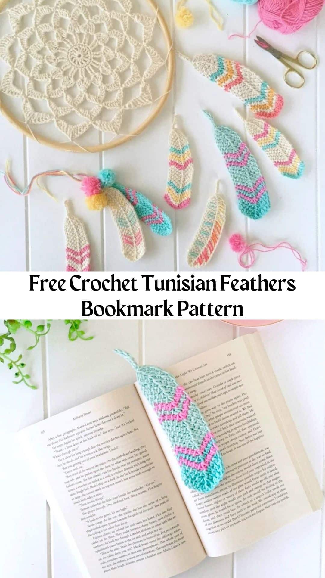 30 Free Crochet Bookmark Patterns for Book Lovers - MyFavoritePatterns
