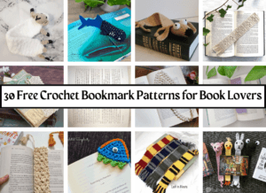 30 Free Crochet Bookmark Patterns for Book Lovers - MyFavoritePatterns