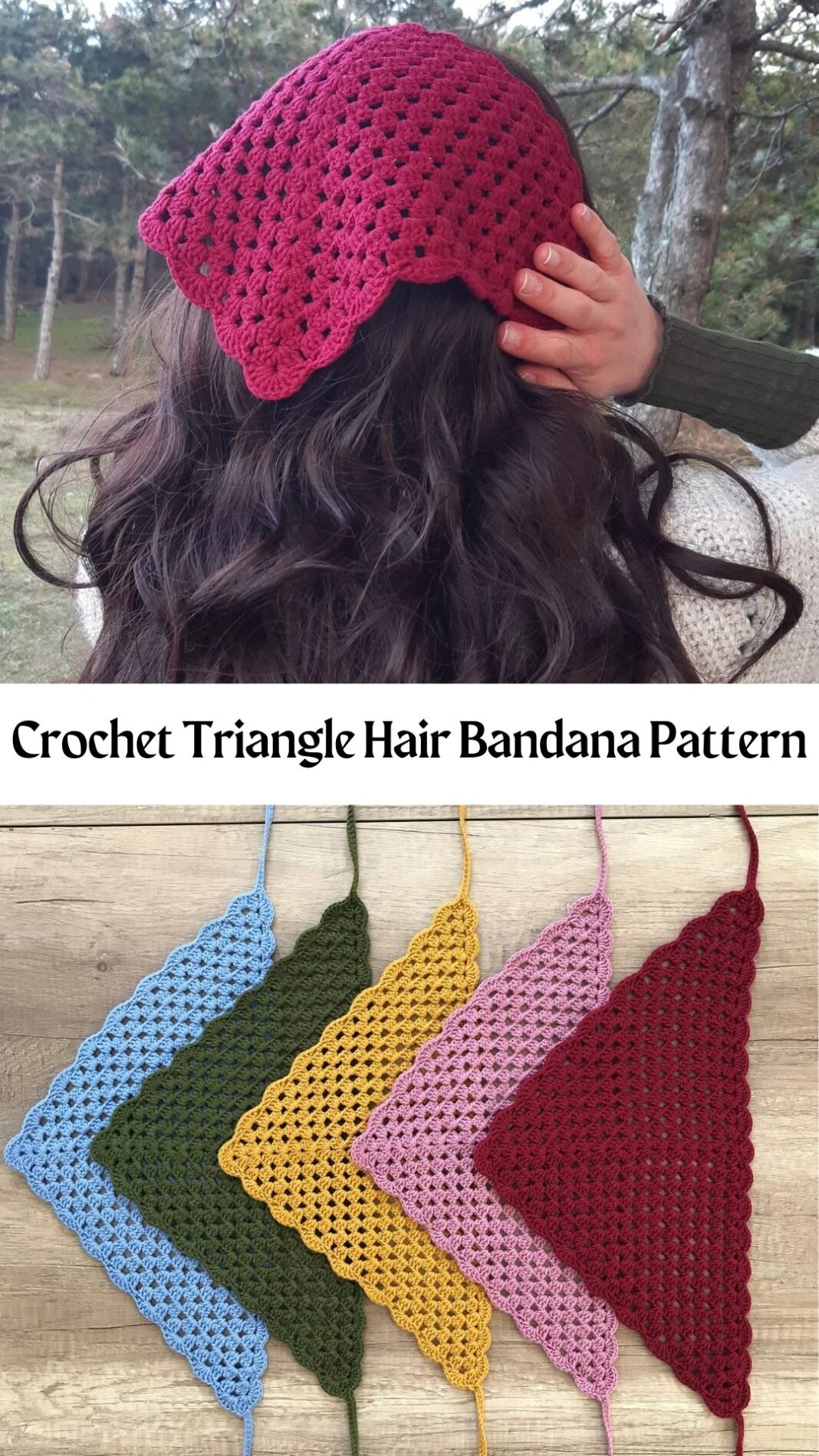 20 Crochet Bandana Patterns for all Skill Levels - MyFavoritePatterns