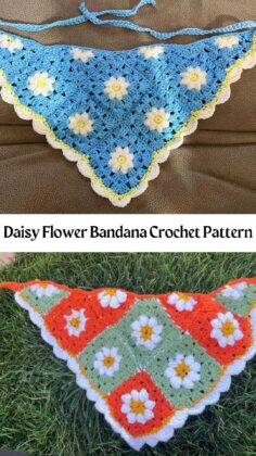 20 Crochet Bandana Patterns for all Skill Levels - MyFavoritePatterns
