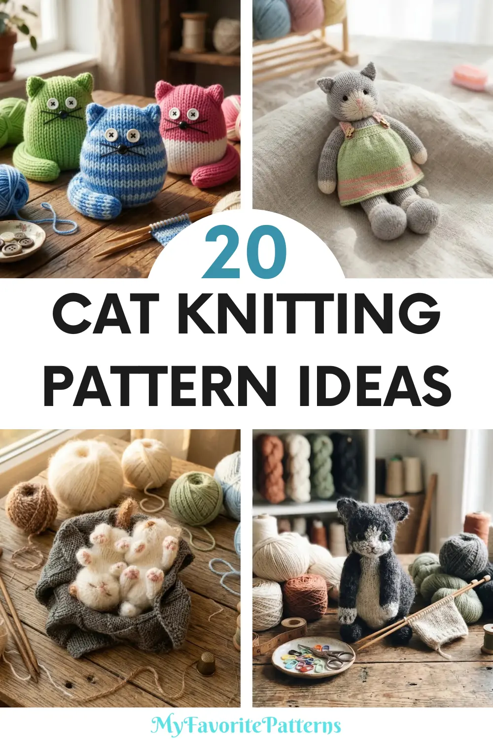 20 Cat Knitting Pattern Ideas That Make Perfect Handmade Gift ...