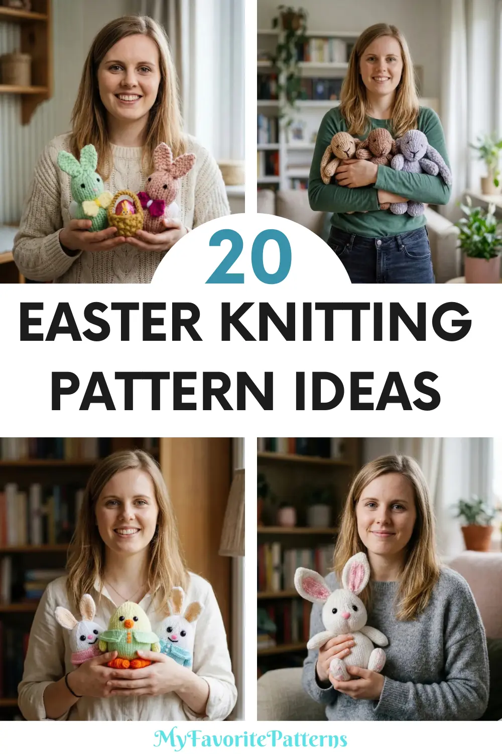 20 Easter Knitting Patterns Beginners Will Love - MyFavoritePatterns